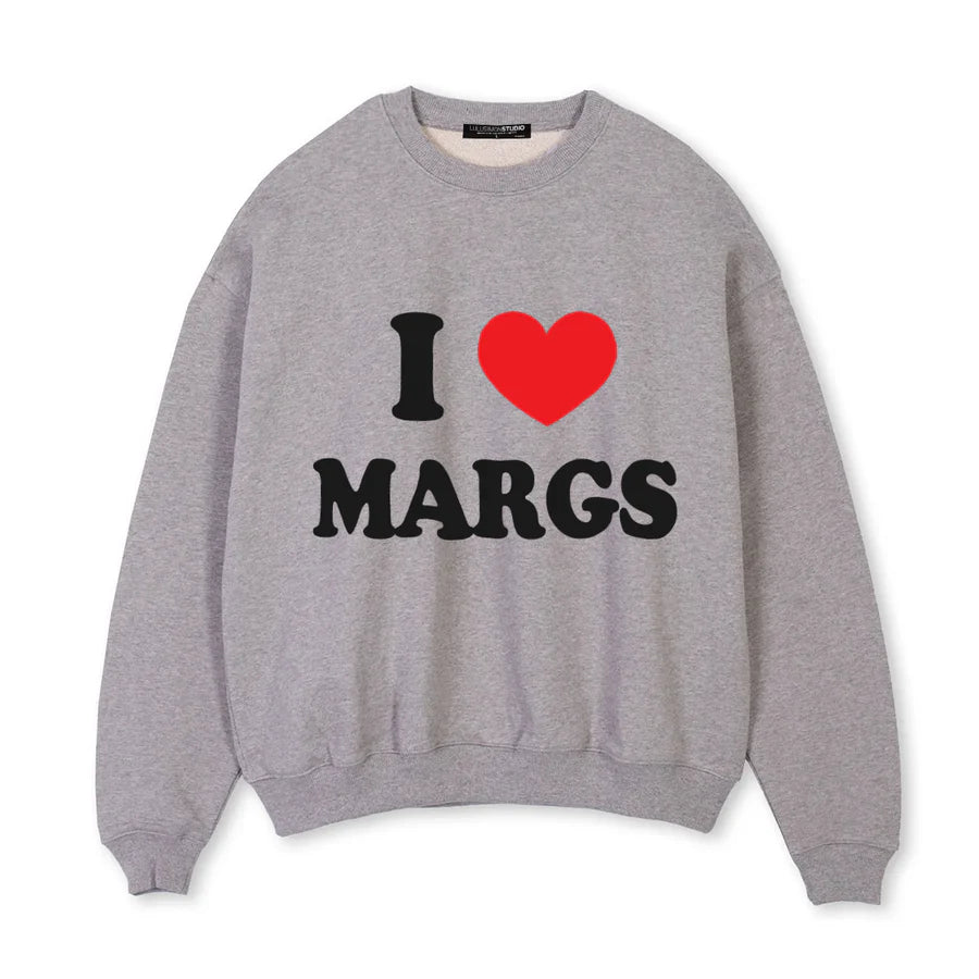"I Love Margs" Crew Sweatshirt – Straight Line Boutique